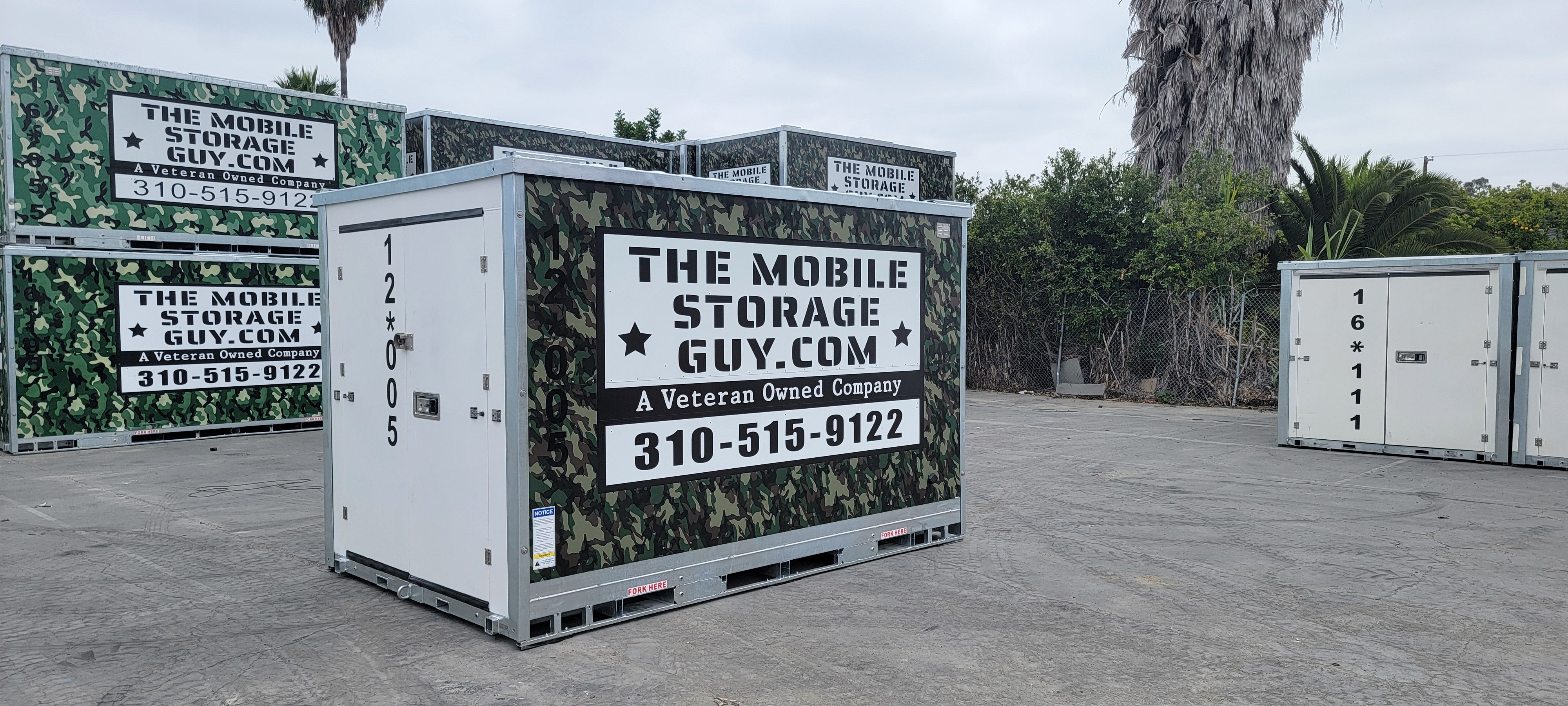 8x12 Mobile Storage Unit Stored at TMSG Warehouse – The Mobile Storage Guy